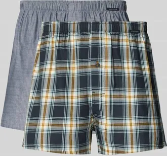 Schiesser Regular Fit Boxershorts aus reiner Baumwolle im 2er-Pack