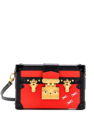 Louis Vuitton Petite Malle Handbag Epi Leather clutch bag - Schwarz