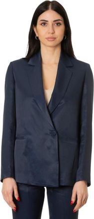 Actualee Femme, Vestes, Bleu, Taille: 40 FR Giacca completo