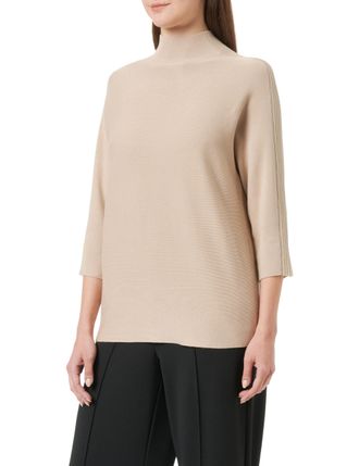 Comma Damen 60.2.61.17.170.2136936 Pullover, 8156 beige, 36