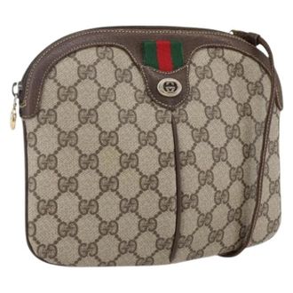 Gucci Sac bandouli&egrave;re en plastique Pre-owned - Femme - Pre-owned - Beige - Taille: ONE Size