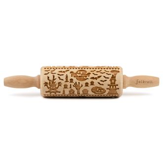 Folkroll Folkrol 3D-Motiv-Teigrolle 23 cm Spooky Halloween