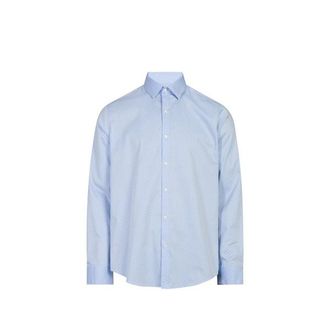 Calvin Klein Chemise &agrave; motif en coton m&eacute;lang&eacute;