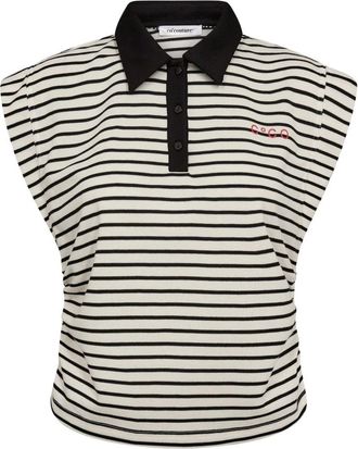 Co'Couture Femme, Tops, Blanc, Taille: 38 FR Polo Chemises