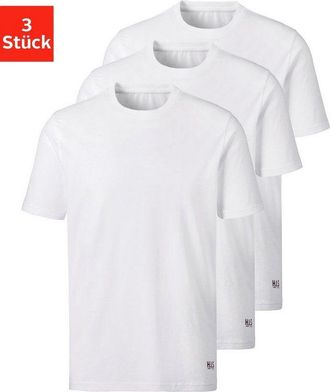 H.I.S T-Shirt Unterziehshirt mit Rundhals (3er-Pack) aus Baumwoll-Mix