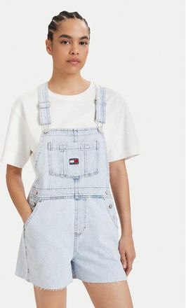 Tommy Jeans Latzhose Dungaree DW0DW22402 Hellblau Relaxed Fit