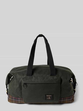 Barbour Weekender mit Label-Patch Modell FIELD WAX HOLDALL