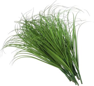 Cabilock Grasdekoration 12 St&uuml;ck K&uuml;nstliche Pflanzen f&uuml;r Fr&uuml;hkindliche Bildung und Au&szlig;enbereich Deko 30cm Helle Grashalme