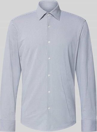 HUGO BOSS Regular Fit Businesshemd mit Strukturmuster Modell P-JOE-K-261