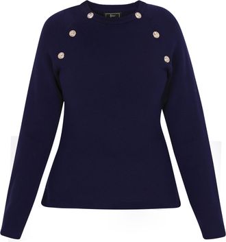 Faina Pullover Frauen Marine