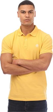 Timberland Oyster River Poloshirt f&uuml;r Herren kurz&auml;rmlig (Gelb)