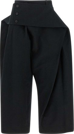 Issey Miyake Pantalons D&eacute;contract&eacute;s - Noir