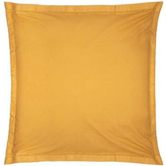 Atmosphera Atmosphera - Taie doreiller en Coton - Jaune Moutarde 63x63 cm