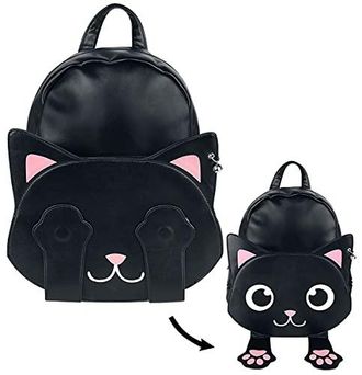 Banned Alternative Backpack Of Tricks Femme Sac &agrave; dos noir/blanc polyur&eacute;thane, polyester