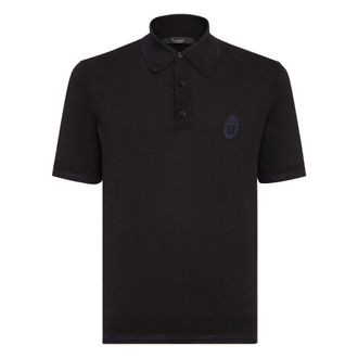 Billionaire Boys Club Homme, Tops, Noir, Taille: S Pullover Polo-Neck SS Crest