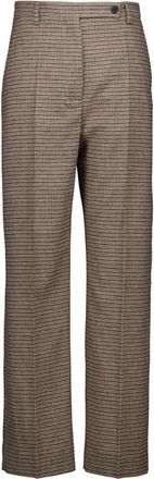 Zenggi Flannel Kim Hose - - Trousers - Damen - Braun - L