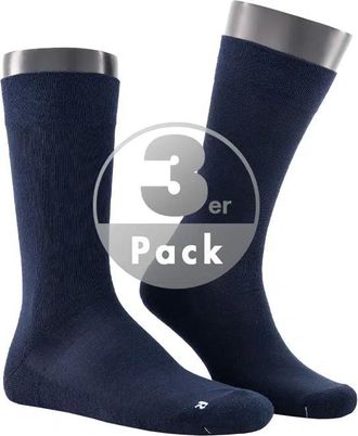 Hudson Herren Socken blau Baumwolle & Mix unifarben