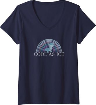 Disney Frozen 2 Bruni The Salamander Cool As Ice T-Shirt mit V-Ausschnitt