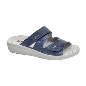 Rohde Rivella 5729 Slider - - Shoes - Damen - Blau - 37 EU