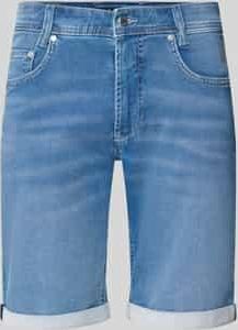 M.A.C Bermudas in Denim-Optik mit Eingrifftaschen