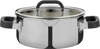 Spring FUSION2+ Bratentopf mit Glasdeckel 24cm