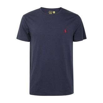 Polo Ralph Lauren Homme, Tops, Bleu, Taille: 2XL T-Shirt Coupe Slim