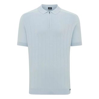 Genti Polo Shirt - - Tops - Herren - Blau - M