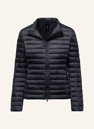 Bomboogie Bomboogie Gl&auml;nzende Daunenjacke Mit Stehkragen blau