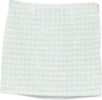 Rotate Perlen-Minirock - - Skirts - Damen - Gr&uuml;n - M