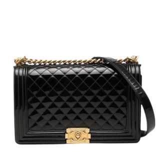 Chanel Pre-owned The Boy Flap Shoulder Bag - Femme - Pre-owned - Noir - Taille: ONE Size