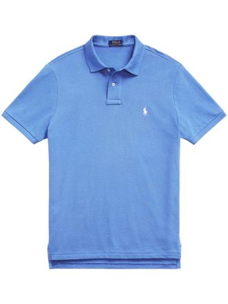 Polo Ralph Lauren polo en coton à logo brodé - Bleu