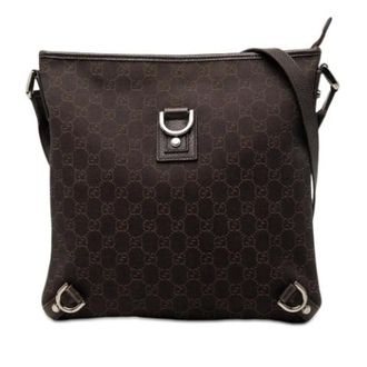 Gucci Sac bandouli&egrave;re en jean Pre-owned - Femme - Pre-owned - Brun - Taille: ONE Size