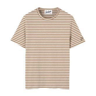 MC2 Saint Barth Dover Stripes Sweater - - Tops - Herren - Beige - S