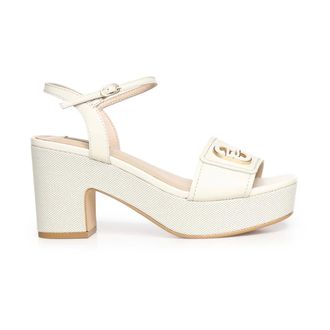 Liu Jo Femme, Chaussures, Beige, Taille: 39 EU Sandales &agrave; talons hauts