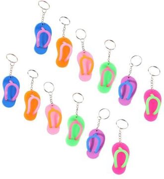 Milisten PACKOVE Lot de -Cl&eacute;s de Claquettes Anneaux Robustes, Pendentifs pour Paquet &agrave; Main et Trousseaux, Accessoires Pratiques pour Femmes Couleur Al&eacute;atoire