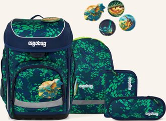 Ergobag Schulranzen-Set Cubo Set gruen