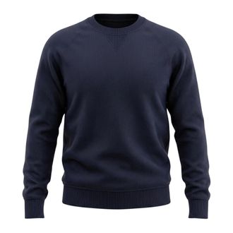 Fortela Harvard Rundhals-Strickpullover - - Knitwear - Herren - Blau - S