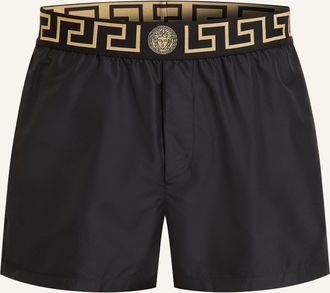 Versace Badeshorts schwarz