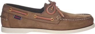 Sebago Homme, Chaussures, Brun, Taille: 46 EU Docksides Portland Nubuck