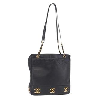 Chanel Pre-owned Vintage Tote Bag - - Pre-owned - Damen - Schwarzk - ONE SIZE