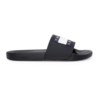 Tommy Jeans Homme, Chaussures, Noir, Taille: 44 EU Essential Pool Slide