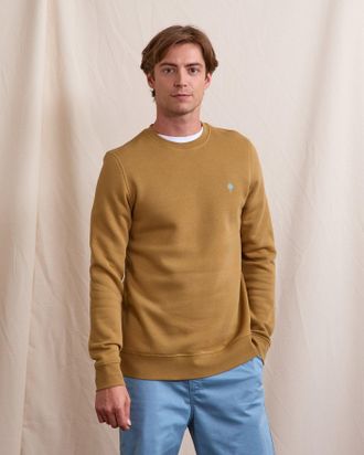 Faguo Sweat col rond beige clair