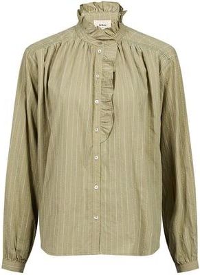 Artlove Chemise brod&eacute;e &agrave; volants en coton