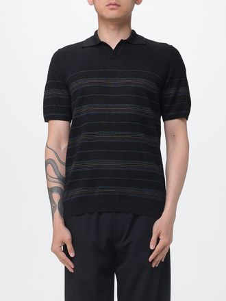 Roberto Collina Polo Homme couleur Noir