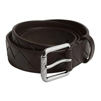 Bottega Veneta Homme, Accessoires, Brun, Taille: 95 CM Ceinture Intrecciato
