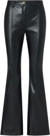 Liu Jo Femme, Pantalons, Noir, Taille: 44 FR Pantalon large