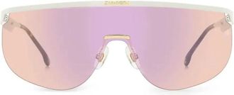 Carrera Femme, Accessoires, Blanc, Taille: ONE Size Flaglab 19 Lunettes de soleil