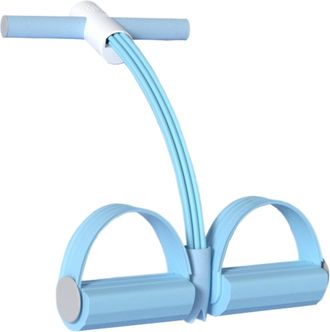 Generico Widerstandsbänder für Training, Krafttraining, Pedal, elastische Bänder mit hoher Dichte, mit Griffen für Pilates, Fitnessstudio, Reisen, Training, Fi