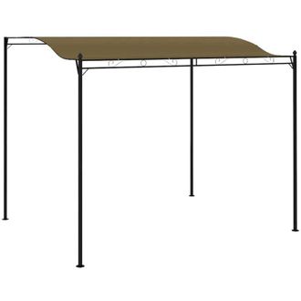 vidaXL Vidaxl - Auvent de parasol 3x2,4 m Taupe 180 g/m&sup2;
