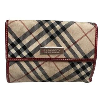 Burberry Portefeuille Vintage Pre-owned - Femme - Pre-owned - Beige - Taille: ONE Size